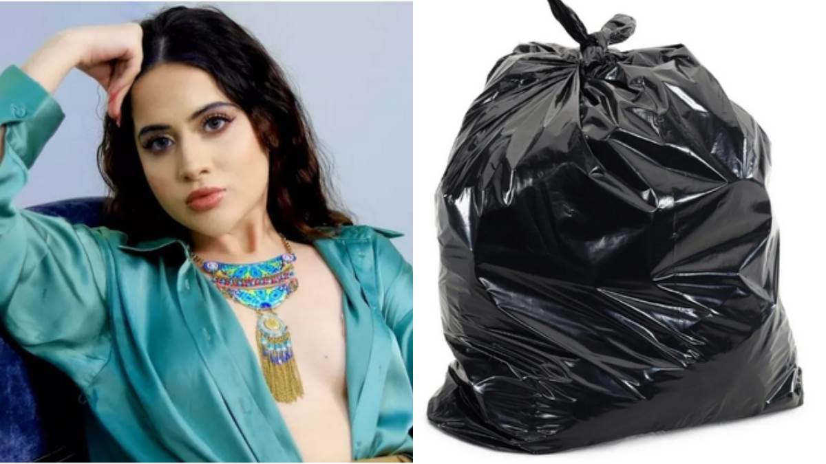 Urfi Javed Video: उर्फी ने इस बार कर डाली हद, गार्बेज बैग से बना डाली ...