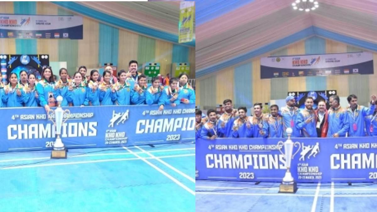 Asian Kho-Kho Championship भारत की पुरुष और महिला टीमें बनी चैंपियन ...