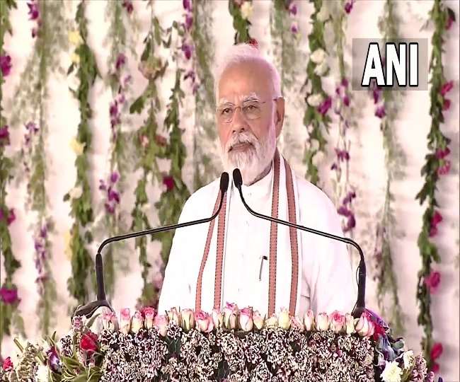 PM Modi in Jammu Kashmir पीएम मोदी बोले-जम्मू कश्मीर में जमीनी स्तर पर ...