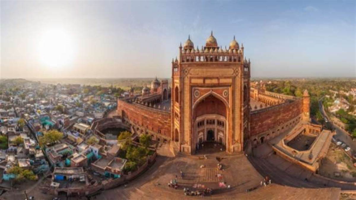 Aerial View of Agra: जल्द ही साकार होगा ताजनगरी में स्मारकों के हवाई ...