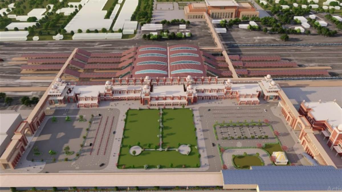 लखनऊ में सात मंजिला होगा आनंद नगर की तरफ नया चारबाग रेलवे स्टेशन, इन ...