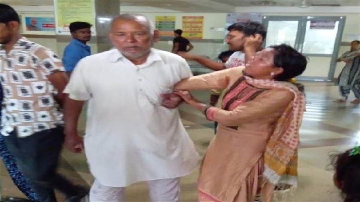 कल्पना चावला अस्पताल में मरीज की मौत, हंगामा - Uproar after patientchar ...