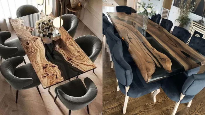 खाओ-पवाओ इन लग्जरी Dining Room Table Design पर, 6 सीटर के साथ सजा देगा ...