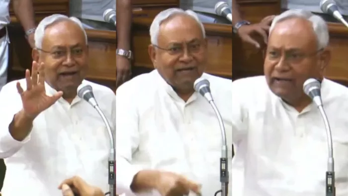 Nitish Kumar का 'Angry' अवतार! विपक्ष को उंगली दिखाकर खूब ललकारा; महिला ...