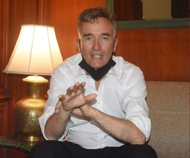 भारत में ब्रिटेन के उच्चायुक्त एलेक्स एलिस ने कहा- ब्रिटेन से मुक्त ...