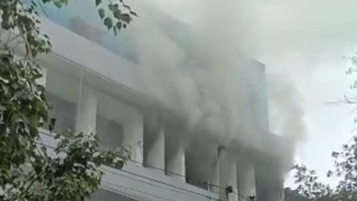 Delhi Fire: दिल्ली के पटपड़गंज में गत्ते की फैक्ट्री में लगी भीषण आग ...