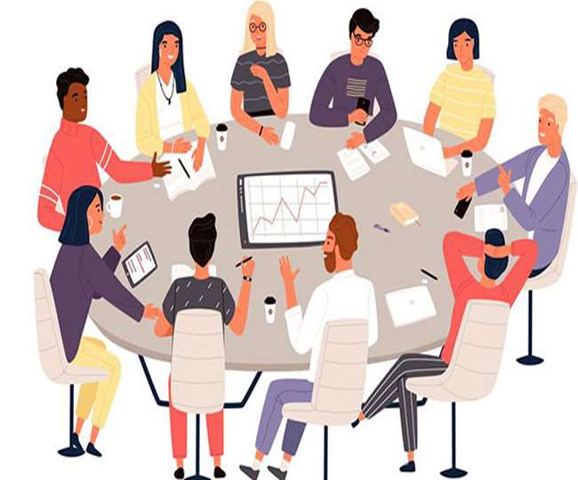 Panel discussion of Jagran in Pirpanti : लोगों ने कहा, सर्वांगीण विकास ...