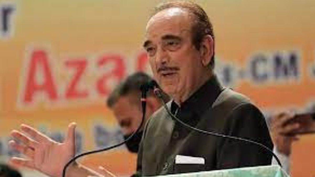 Jammu-Kashmir: कांग्रेस तोड़ना मकसद नहीं, नए लोग चाहिए: आजाद - Jammu ...