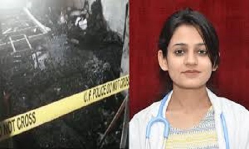 SRMS College Fire Case : स‍िर के पास हीटर रखकर सोने से लगी थी एमबीबीएस ...