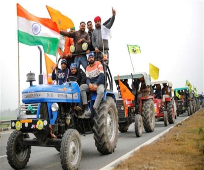 Kisan Tractor Rally: ऐसा होगा दिल्ली-एनसीआर में किसानों का ट्रैक्टर ...