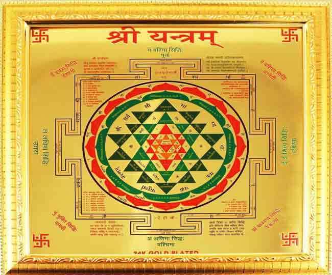 Shri Yantra: श्री यंत्र से होता है मां लक्ष्मी का निवास, जानें किसने ...