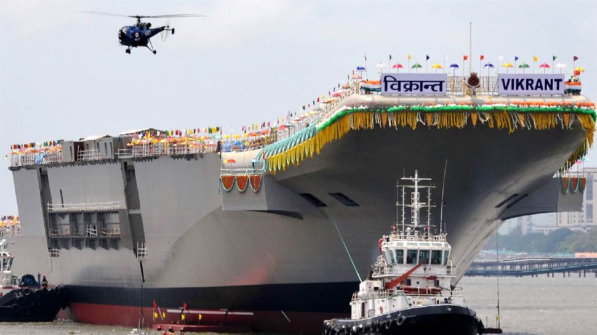 समंदर में दुश्‍मनों को कड़ी टक्‍कर देगा INS Vikrant, 2 सितंबर से ...