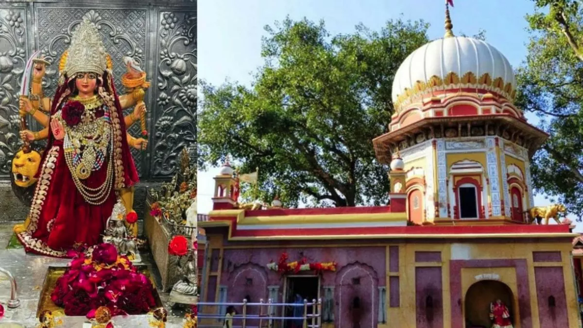 महामाया बाला सुंदरी त्रिलोकपुर मंदिर में 15 दिन तक चलेंगे नवरात्र मेले ...