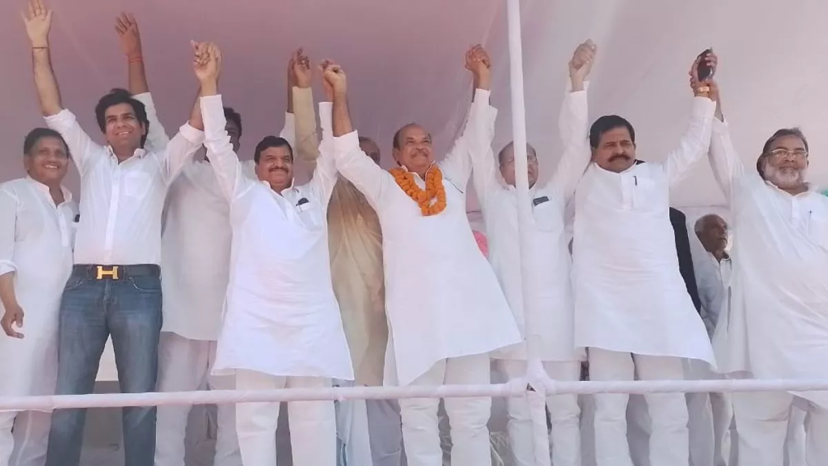 Shivpal Yadav ने डीपी यादव के साथ मिलाया हाथ, बोले- यूपी में अब हर चुनाव साथ मिलकर लड़ेंगे ...