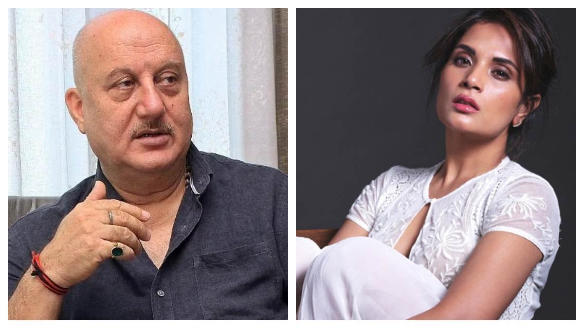Richa Chadha Controversy: ऋचा चड्ढा के गलवान ट्वीट पर भड़के अनुपम खेर ... Richa Chadha Controversy: ऋचा चड्ढा के गलवान ट्वीट पर भड़के अनुपम खेर ...