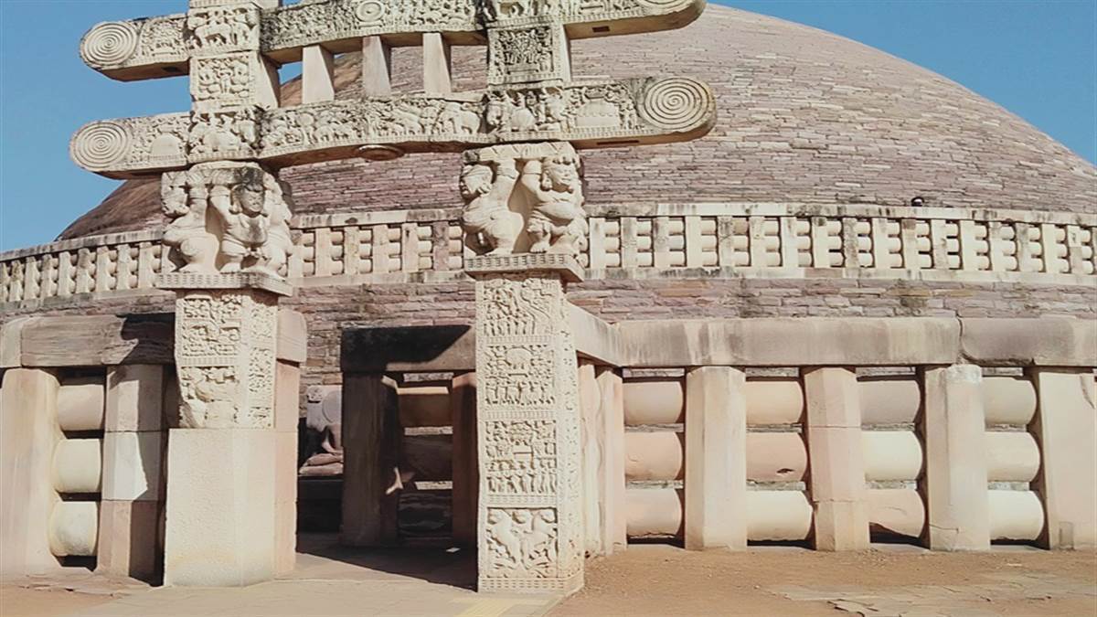 Sanchi Buddhist festival 2022: सांची में बौद्ध महोत्सव की तैयारियां ...