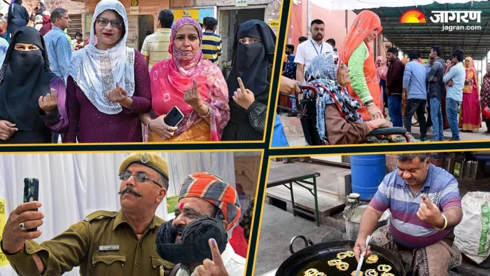 Rajasthan Polls: वोट कर कहीं पर महिला ने तोड़ा मौन व्रत तो कहीं ...
