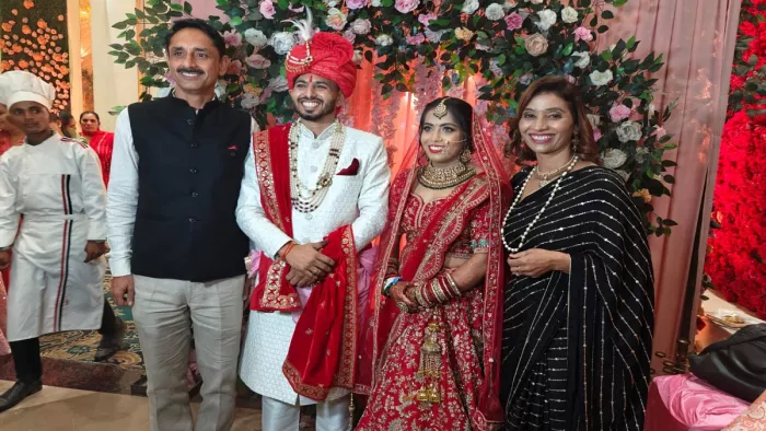 एक-दूजे के हुए नेहा गोयल और सुनील कुमार, सात जन्मों के बंधन में बंधे ...