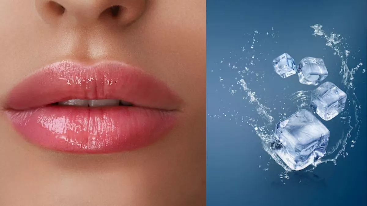 Applying Ice Cube On Lips: गर्मियों में सूखे होंठों से राहत दिलाएगा ...