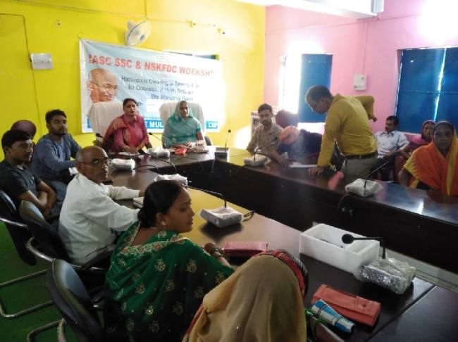 सुरक्षित तरीके से सफाई करने को ले मिला प्रशिक्षण