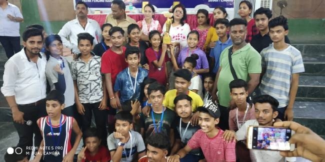 राज्य स्तरीय तलवारबाजी प्रतियोगिता में मुंगेर बना उपविजेता - munger news