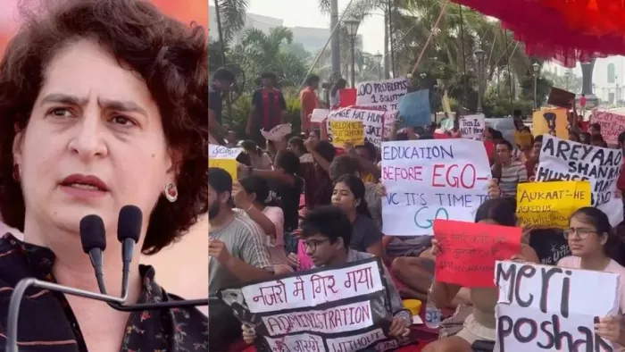 RGNUL Row: VC के खिलाफ प्रदर्शनकारी 3 छात्रों की बिगड़ी हालत, कमेटी के ...