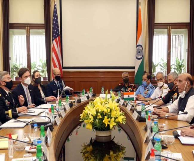 भारत अमेरिका के बीच टू-प्लस-टू वार्ता में आज बीका पर हो सकता है समझौता ...