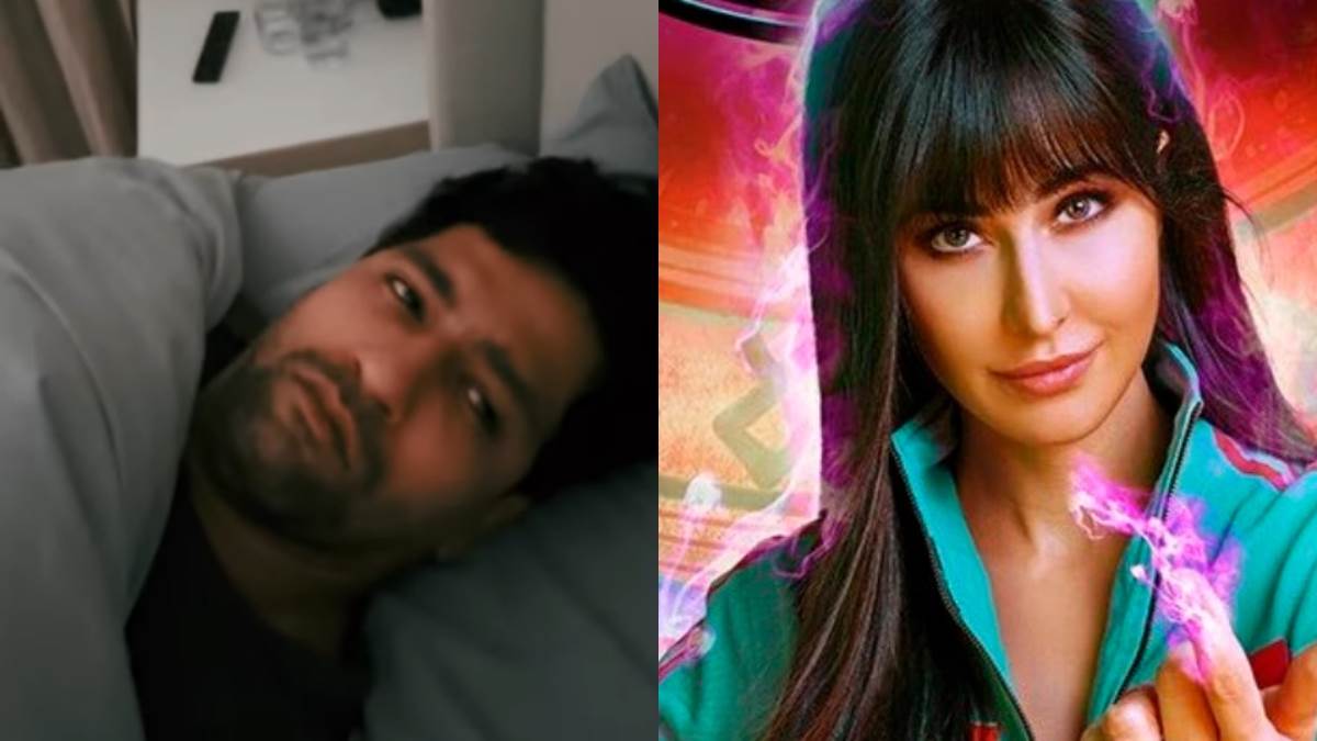 Video: विक्की कौशल को जगाने के लिए भूत बनीं कटरीना कैफ, डर से एक्टर का ...