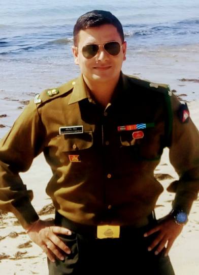 मेजर धर्मेंद्र सिंह चौहान को सेना मेडल से नवाजा - Major Dharmendra ...