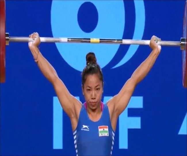 वर्ल्ड चैंपियन मीराबाई चानू का नाम अर्जुन पुरस्कार के लिए भी भेजा गया ...