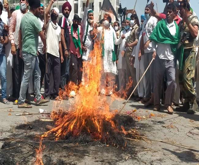 Kisan Andolan At Sindhu Border: किसान आंदोलन के 6 महीने पूरे होने पर ...