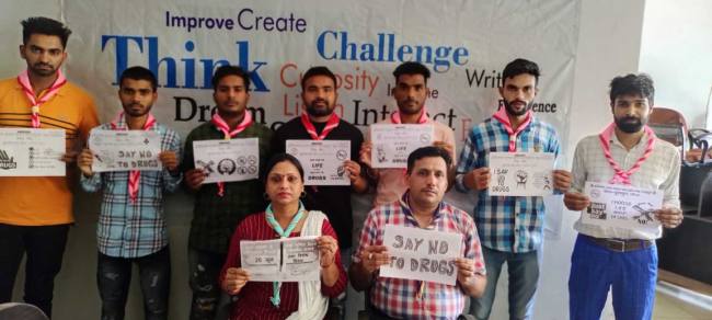 सुभाष चंद्र बोस ओपन ग्रुप ने नशे पर युवाओं को किया जागरूक - Subhash ...