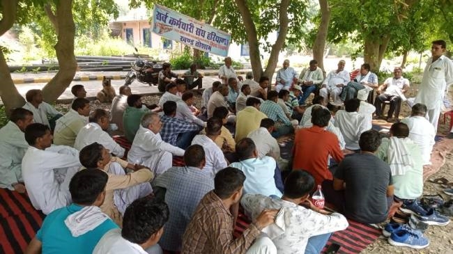 विजयवीर नैन को एसकेएस का दूसरी बार ब्लाक प्रधान बनाया - Vijayveer Nain ...