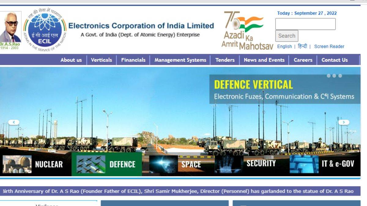 ECIL Recruitment 2022: ईसीआईएल में अप्रेंटिस के 284 पदों पर निकली भर्ती ...