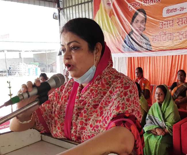 दर्शना सिंह ने कहा-महिलाओं की सुरक्षा के लिए भाजपा सरकार संकल्पित - Darshana Singh said BJP ...
