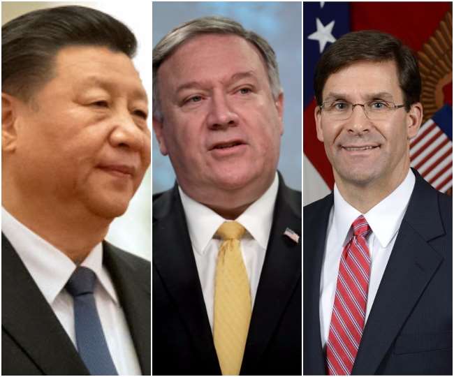 माइक पोंपियो और मार्क एस्पर की भारत यात्रा से चीन की बढ़ी बेचैनी, कहा ...