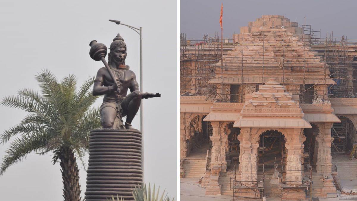 Ayodhya Ram Temple: रामनगरी में रामकथा कहने लगा हाईवे, लगाई गई अंगद की ...
