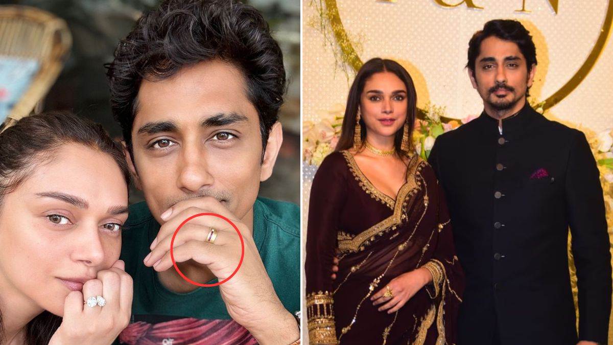 शादी नहीं, Aditi Rao Hydari ने गुपचुप रचाई सगाई, एक्टर सिद्धार्थ को ...