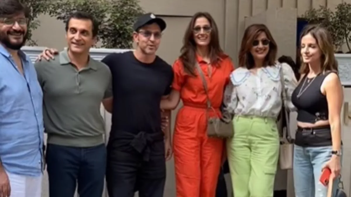 Hrithik Roshan and Sussanne Khan: अपनी एक्स वाइफ सुजैन खान के साथ लंच ...