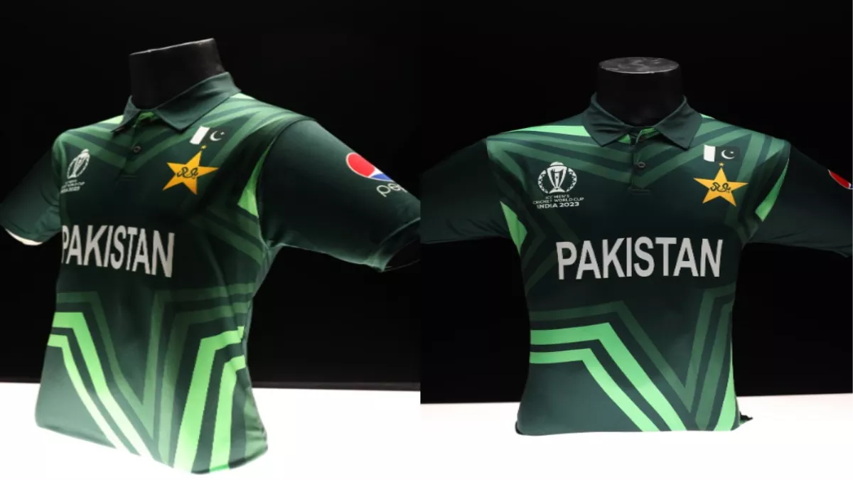 World Cup 2023 के लिए पाकिस्तान ने की जर्सी लॉन्च, नए अवतार में नजर ...