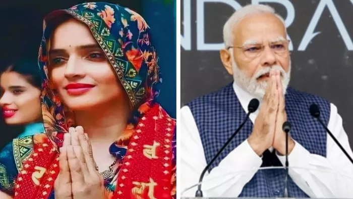 PM मोदी के भाषण की मुरीद हुई सीमा हैदर, चंद्रयान-3 की सफलता से खुश होकर ...