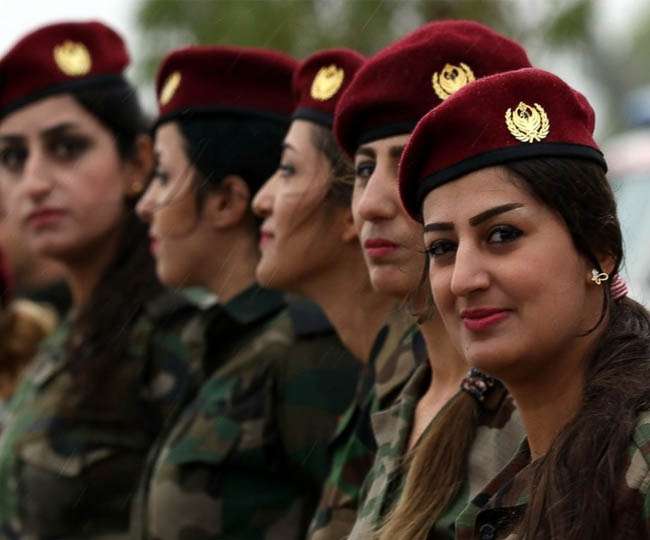 इन खूबसूरत महिला सैनिकों से डर कर बारिशा में छिपा था आतंक का आका बगदादी ...