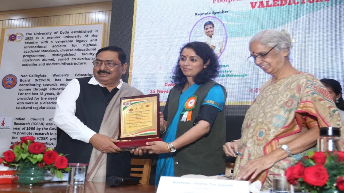 Delhi News: ऐतिहासिक महिला चरित्रों के बिना हमारा इतिहास अधूरा है ...