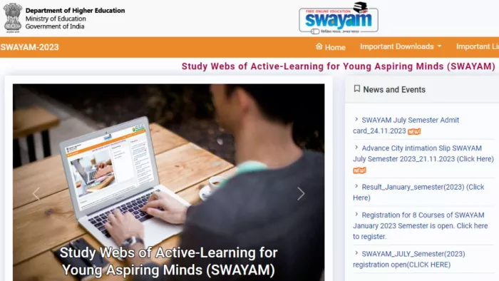 NTA SWAYAM January Result 2023 का इंतजार खत्म, नतीजे swayam.nta.ac.in ...