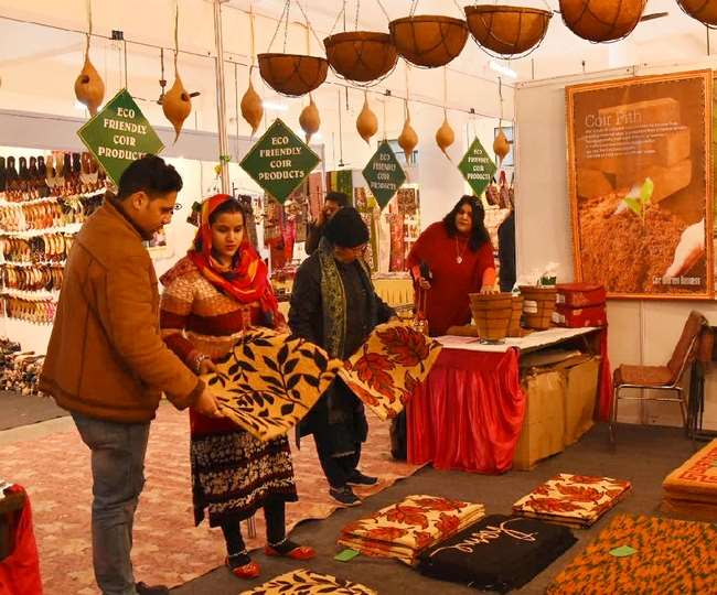 Handicraft Expo नारियल के रेशों से बने उत्पादों का कमाल घर दिखेगा ...
