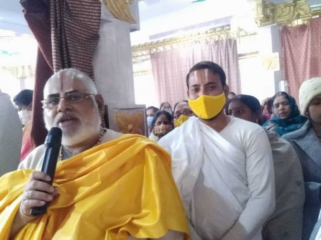 गोदंबा उत्सव पर बालाजी मंदिर में झूमे श्रद्धालु - Devotees visit Balaji ...