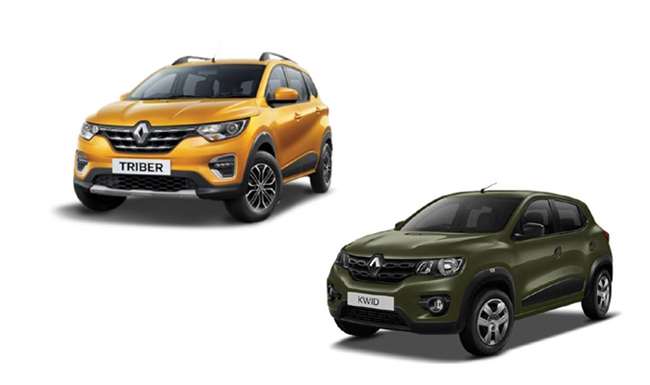 Renault Triber और Kwid BS6 इंजन के साथ हुई लॉन्च कीमतों में हुई हजारों ...
