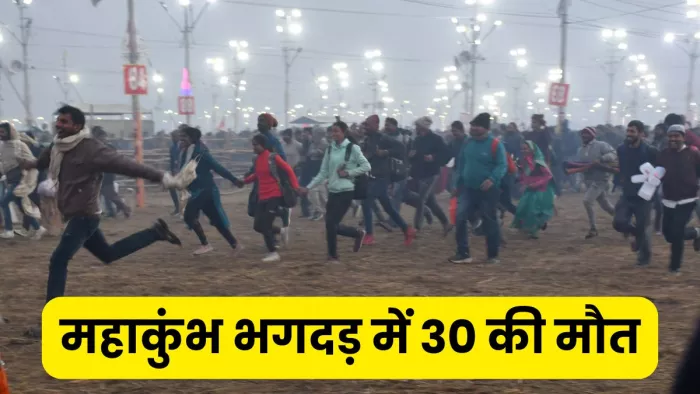 Maha Kumbh Stampede: महाकुंभ में भीड़ से कुचलकर 30 की मौत, 60 घायल; DIG ...