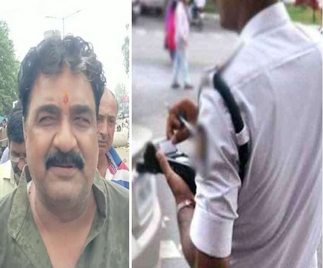 पटाखे बजाते पकड़ी गई बुलेट, छुड़वाने थाने पहुंचे जींद विधायक, थाना ...