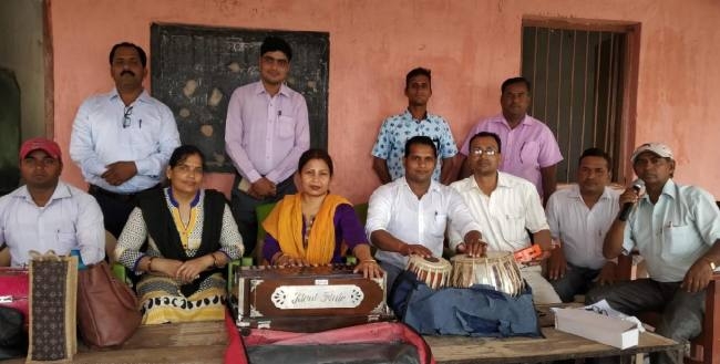 मतदाताओं को जागरूकता को ले पैक्स अध्यक्षों ने निकाली बाइक रैली - did rally